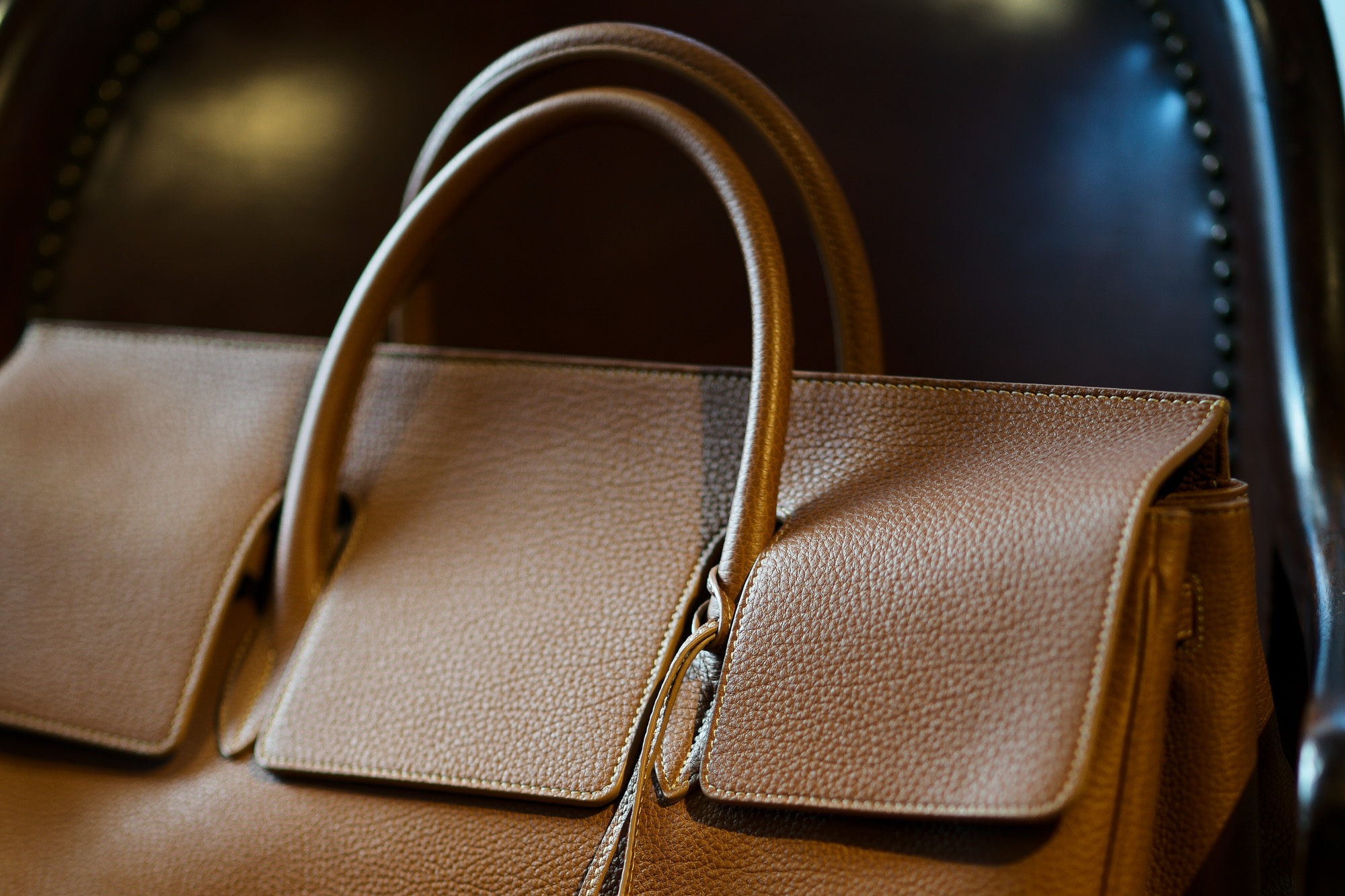 ACATE（アカーテ）OSTRO-M(オストロ-M) Montblanc leather(モンブランレザー) トートバック レザーバック ...