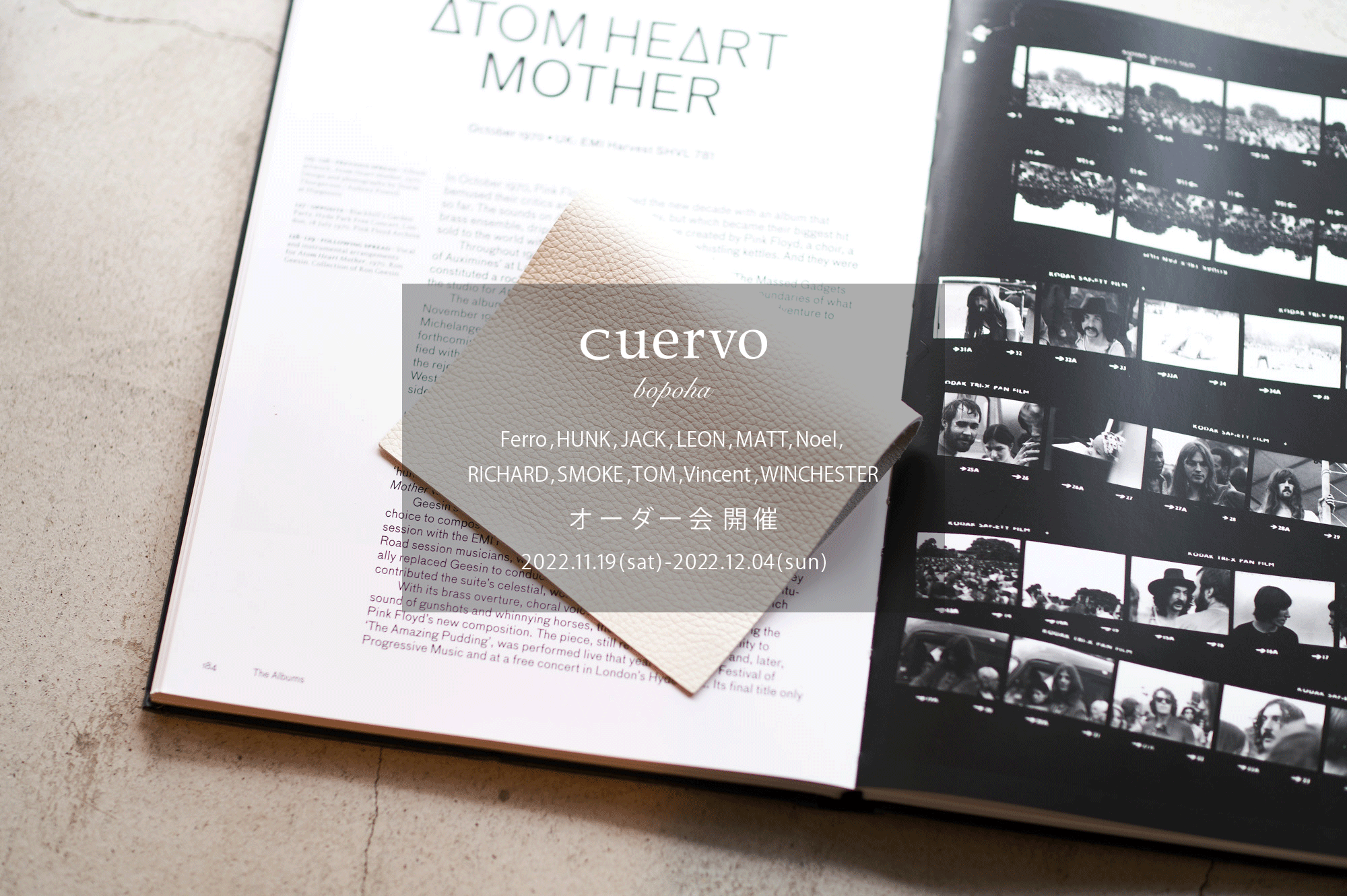 cuervo bopoha “RICHARD” CALF SKIN “WHITE” 2023【Special Model】【cuervo ...