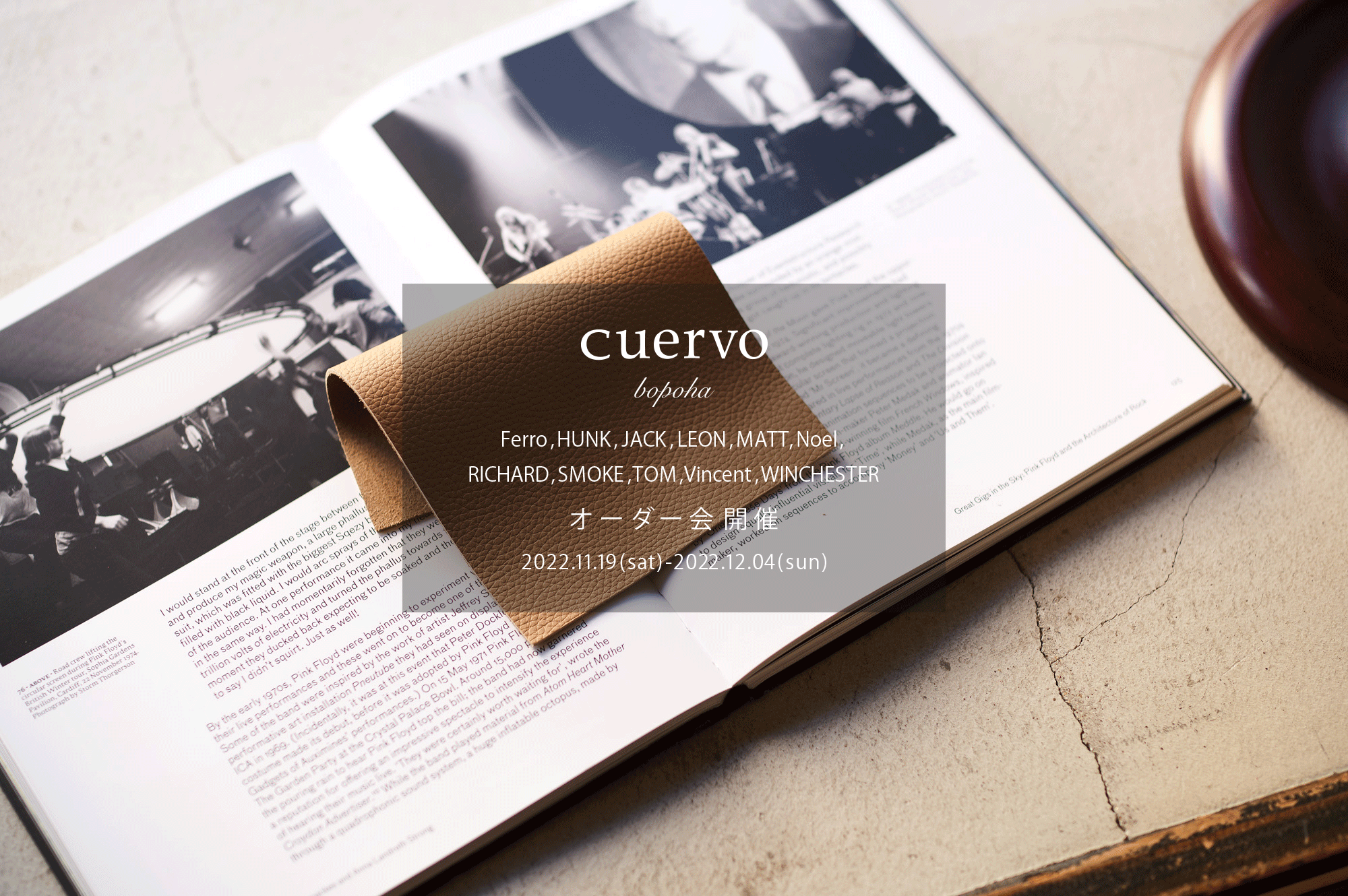 cuervo bopoha “LEON” CALF SKIN “BEIGE” 2023【Special Model】【cuervo ...
