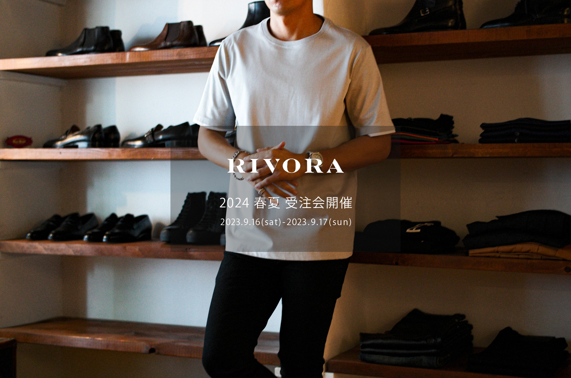 RIVORA / リヴォラ 【2024 春夏 受注会開催 2023.9.16(sat)～2023.9.17(sun)】【R29-MUT004 ...