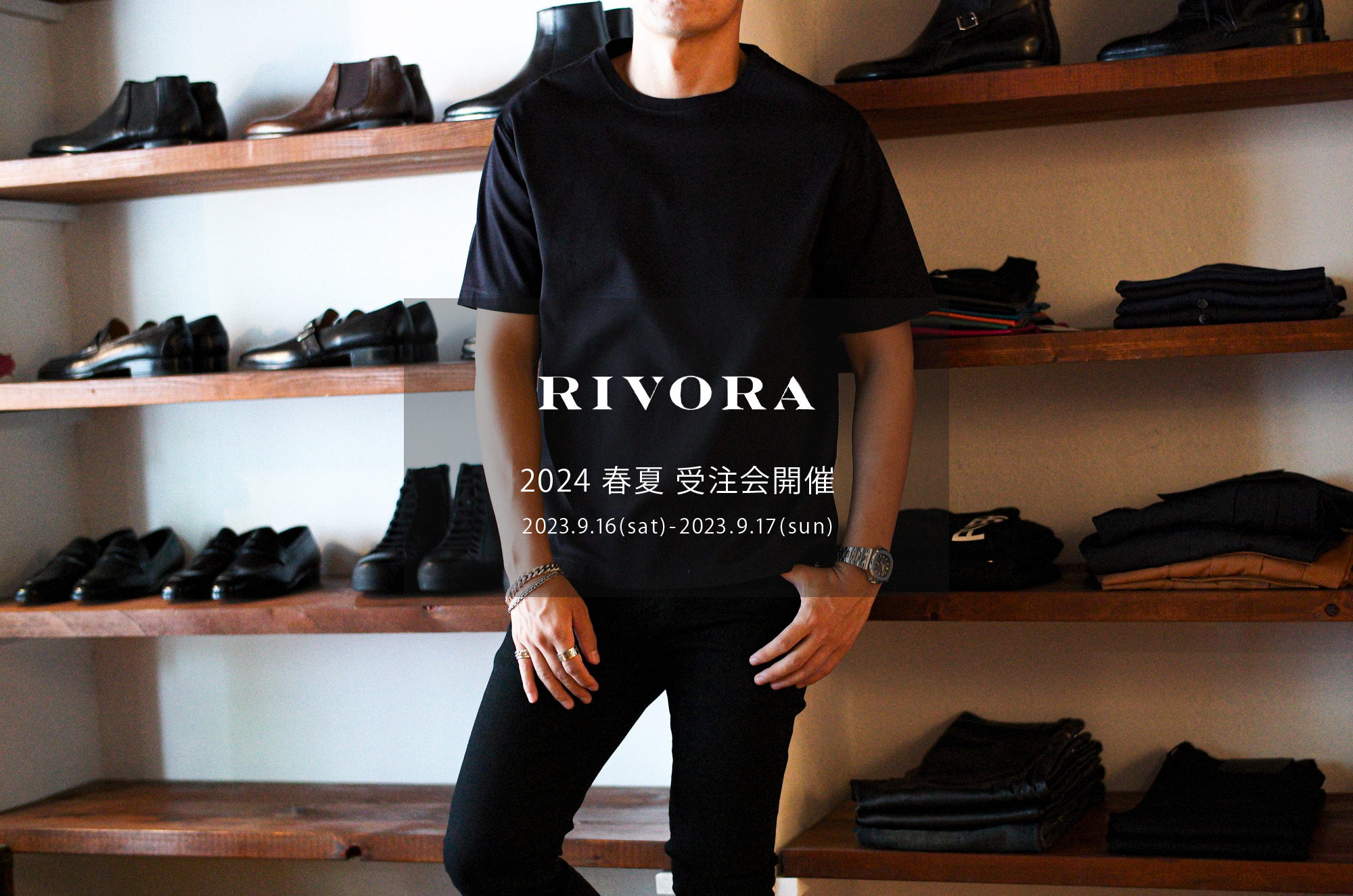 RIVORA / リヴォラ 【2024 春夏 受注会開催 2023.9.16(sat)～2023.9.17(sun)】【R29-MUT002 ...