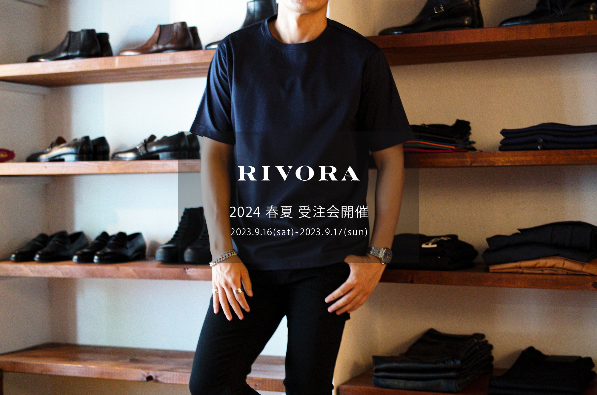 RIVORA / リヴォラ 【2024 春夏 受注会開催 2023.9.16(sat)～2023.9.17(sun)】【R29-MUT002 ...