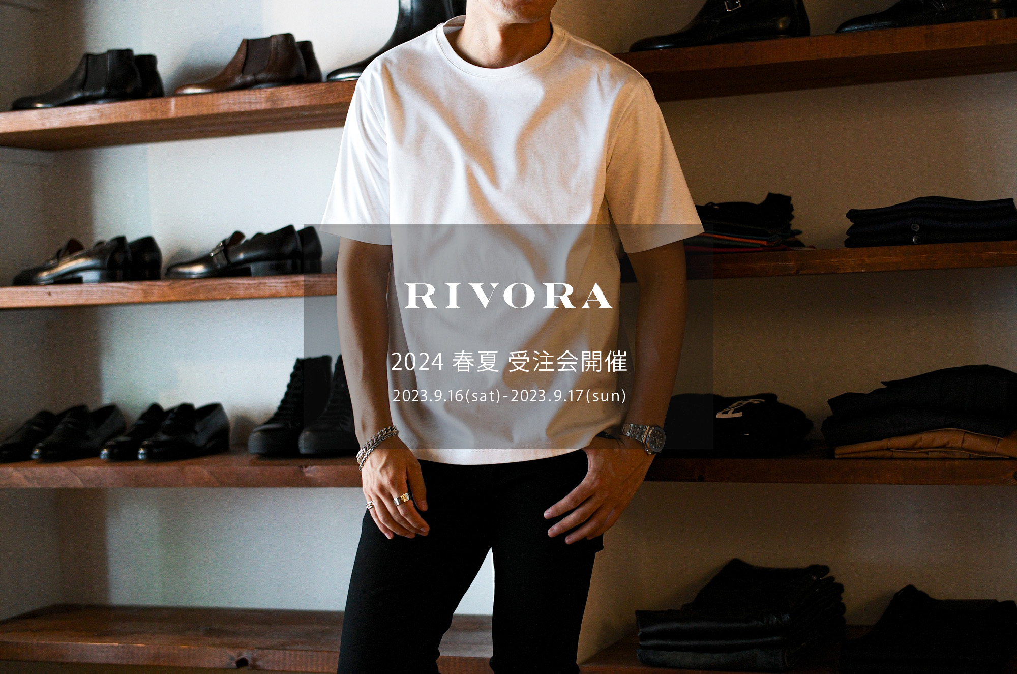 RIVORA / リヴォラ 【2024 春夏 受注会開催 2023.9.16(sat)～2023.9.17(sun)】【R29-MUT002 ...