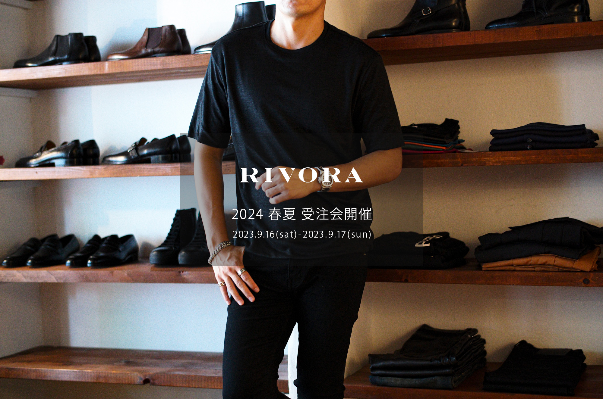 RIVORA / リヴォラ 【2024 春夏 受注会開催 2023.9.16(sat)～2023.9.17(sun)】【R29-MUT001 ...