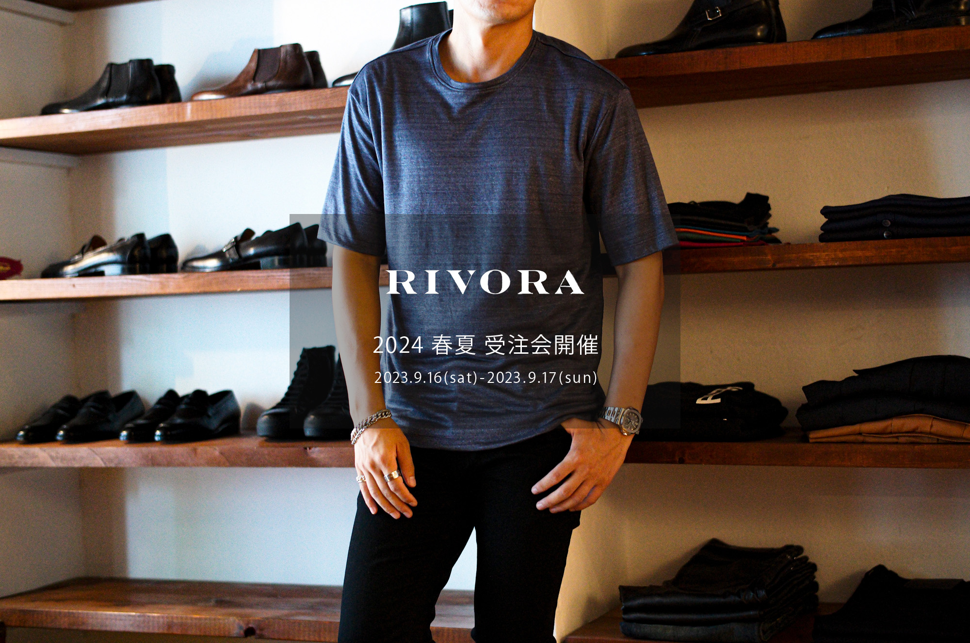 RIVORA / リヴォラ 【2024 春夏 受注会開催 2023.9.16(sat)～2023.9.17(sun)】【R29-MUT001 ...