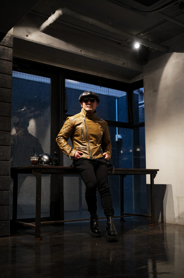 UNFADING (アンフェイディング) EAGLE (イーグル) SEMI DOUBLE RIDERS Cow Leather カウレザー ...