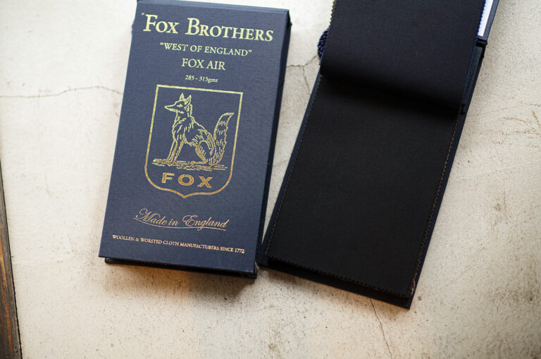 Sartoria Curvarti “BESPOKE” FOX BROTHERS FOX CITY 100 MERINO WOOL ...