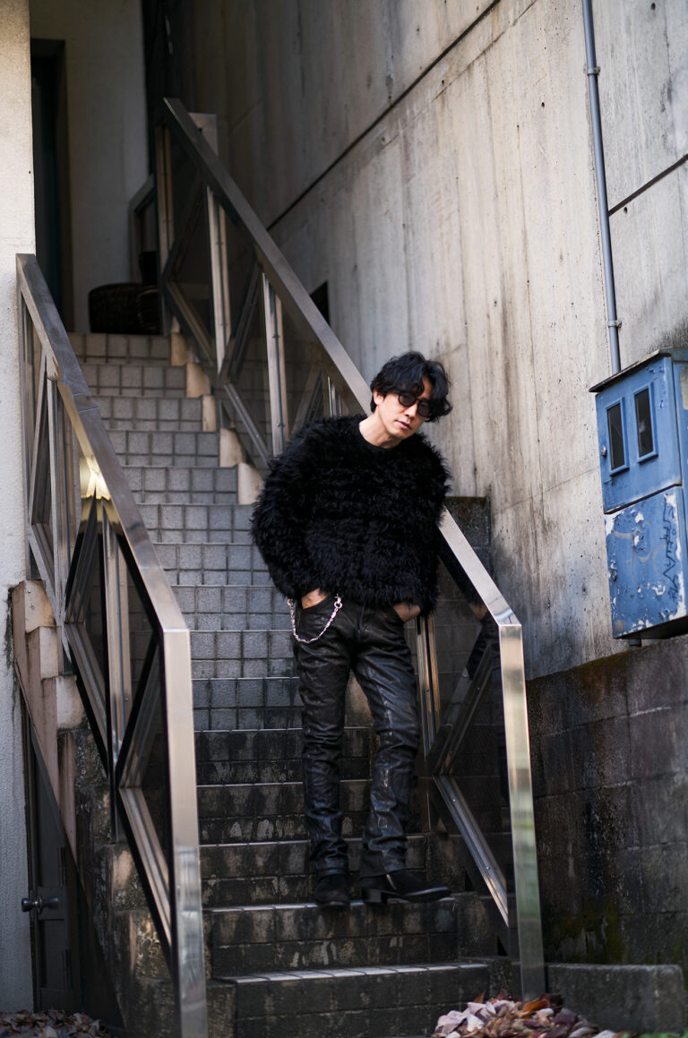 ISAMU KATAYAMA BACKLASH (イサムカタヤマ バックラッシュ) ITALY SHOULDER GARMENT-DYED ...